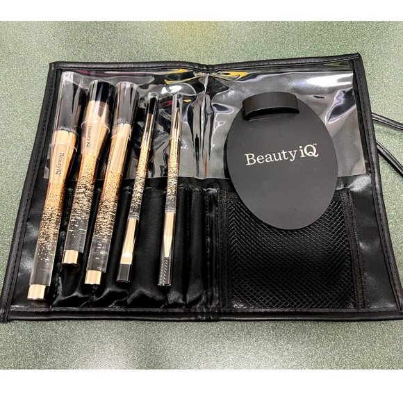 QVC | Makeup | 6pc Makeup Brush Set With Travel Organizer New | Poshmark